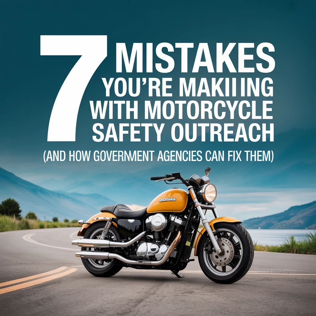 7 Mistakes You're Making with Motorcycle Safety Outreach (and How ...